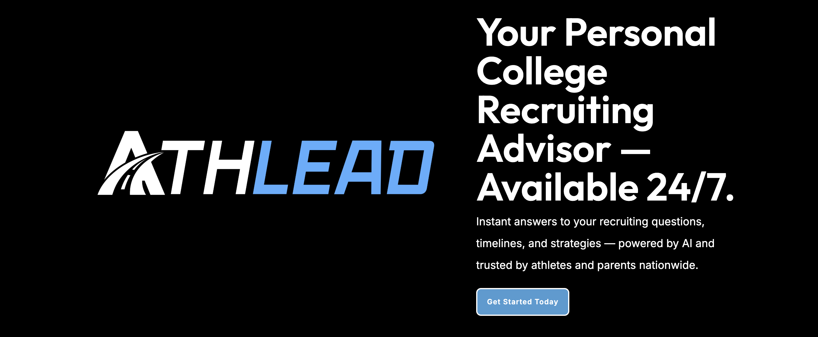 Athlead AI – Your 24/7 College Recruiting Advisor