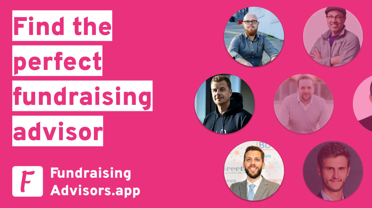 Find the perfect fundraising advisor for your startup