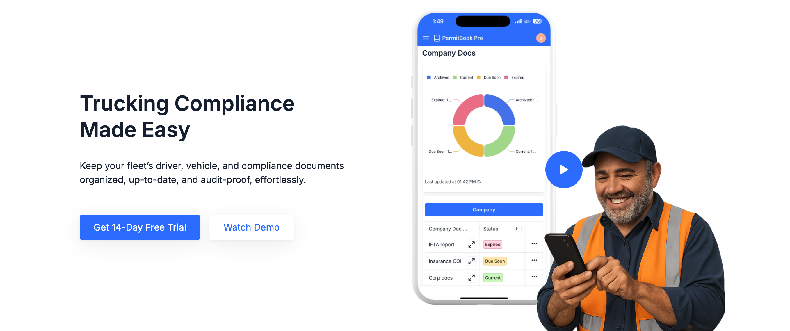 PermitBook Pro | Trucking Compliance Software | Easy Fleet Document Management