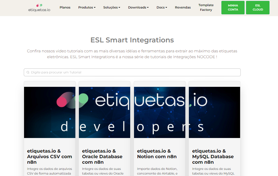 etiquetas.io - ESL Smart Integrations