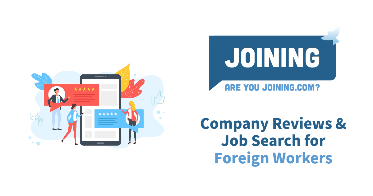 Joining.com - Company Reviews & Job Search for Foreign Workers