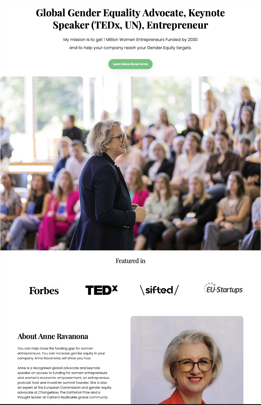 Anne Ravanona - Homepage