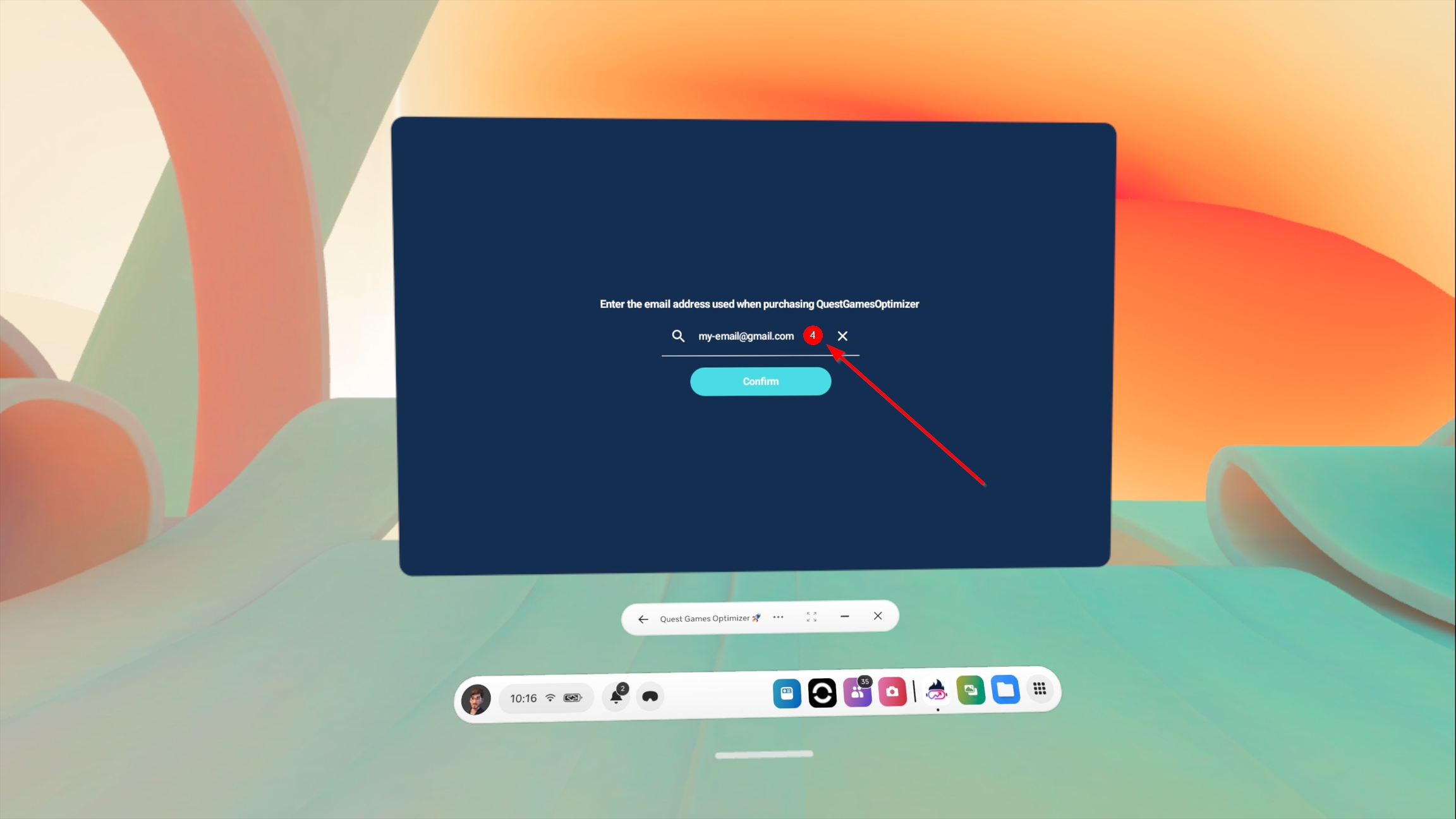 How to install QGO from your Meta Quest