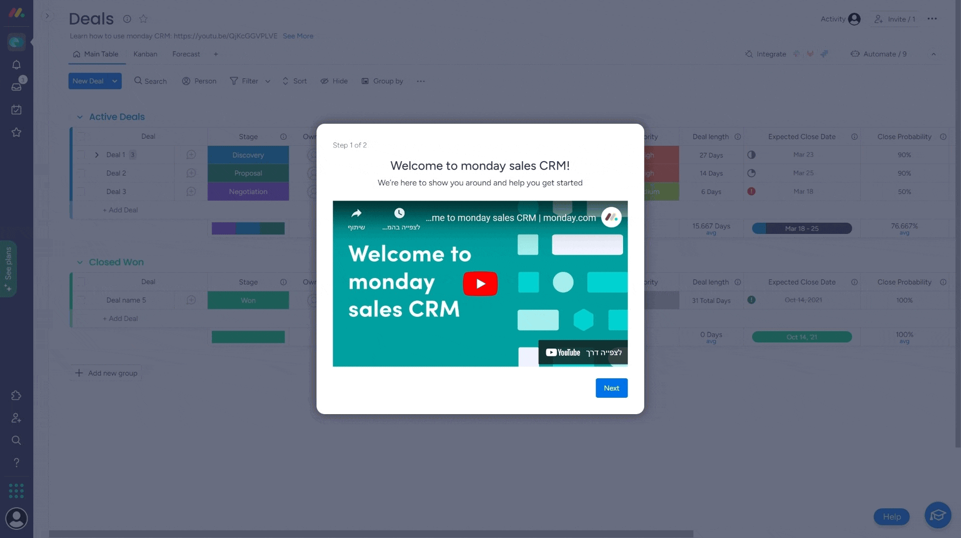 How to Use monday as a Sales CRM