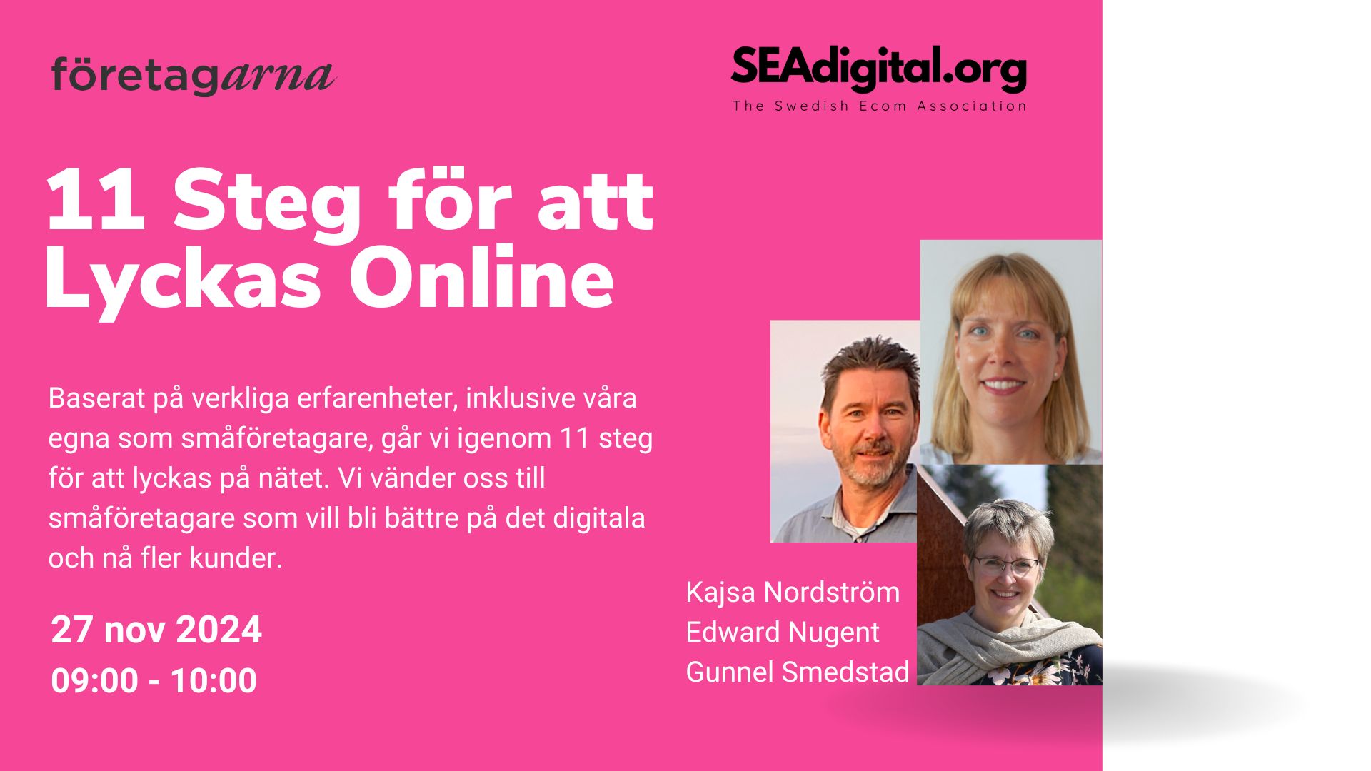 11 Steg för att Lyckas Online