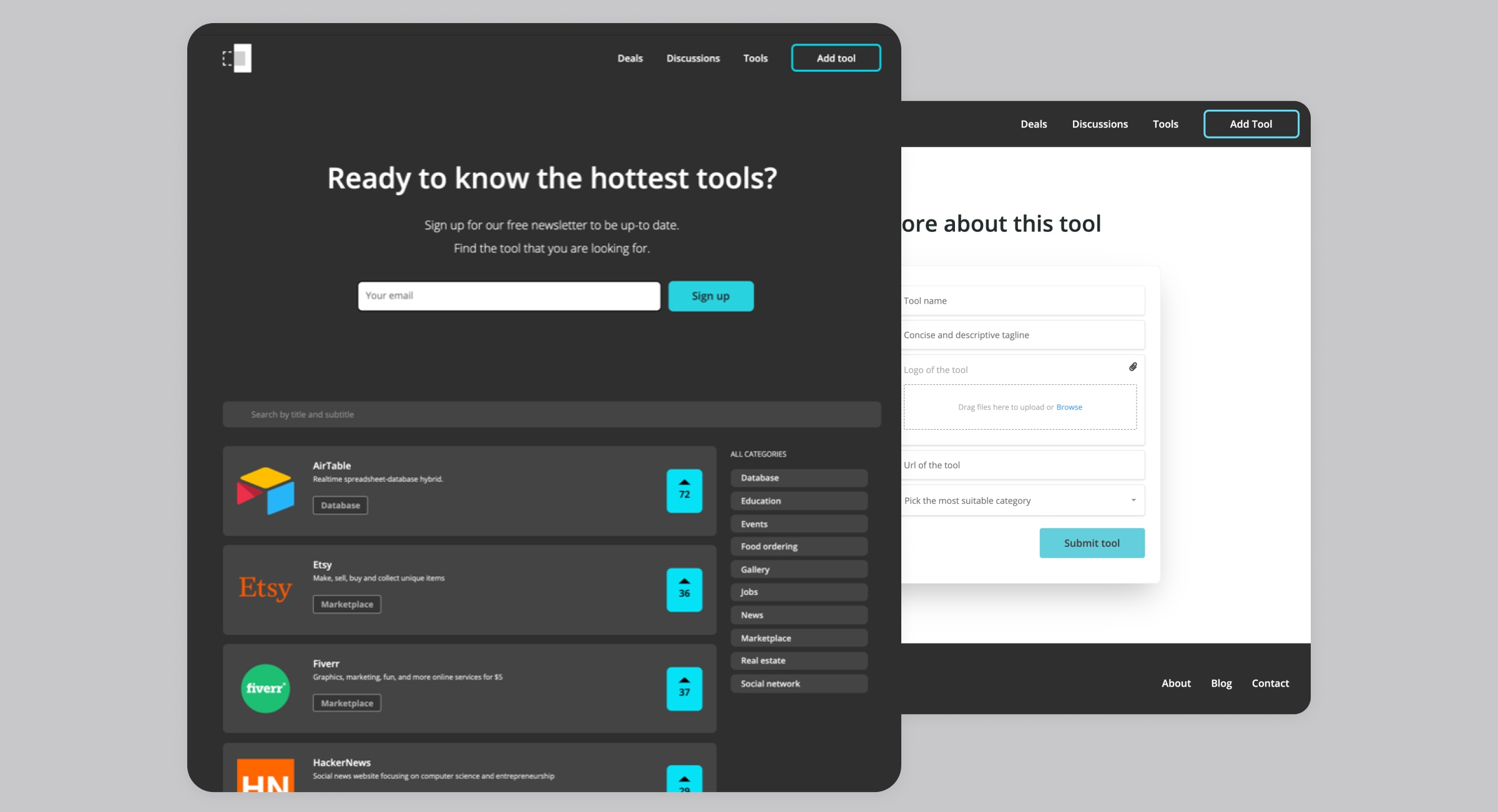 Free Leaderboard Website Template