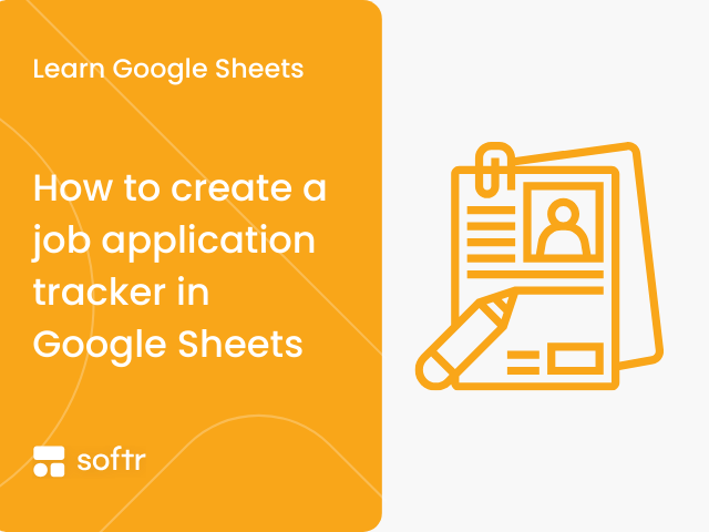 How to create a job application tracker in Google Sheet How to create a job application tracker in Google Sheet