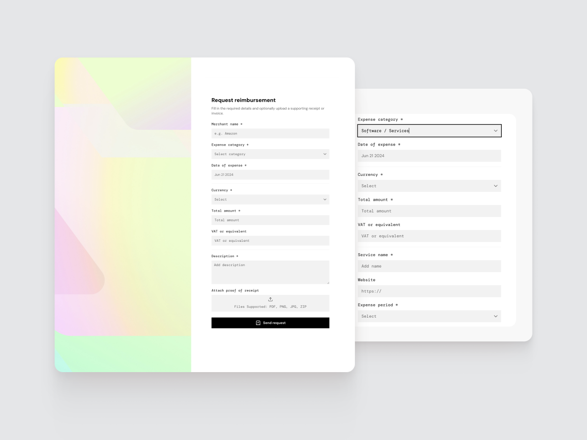 Free Reimbursement Form template - customize in minutes