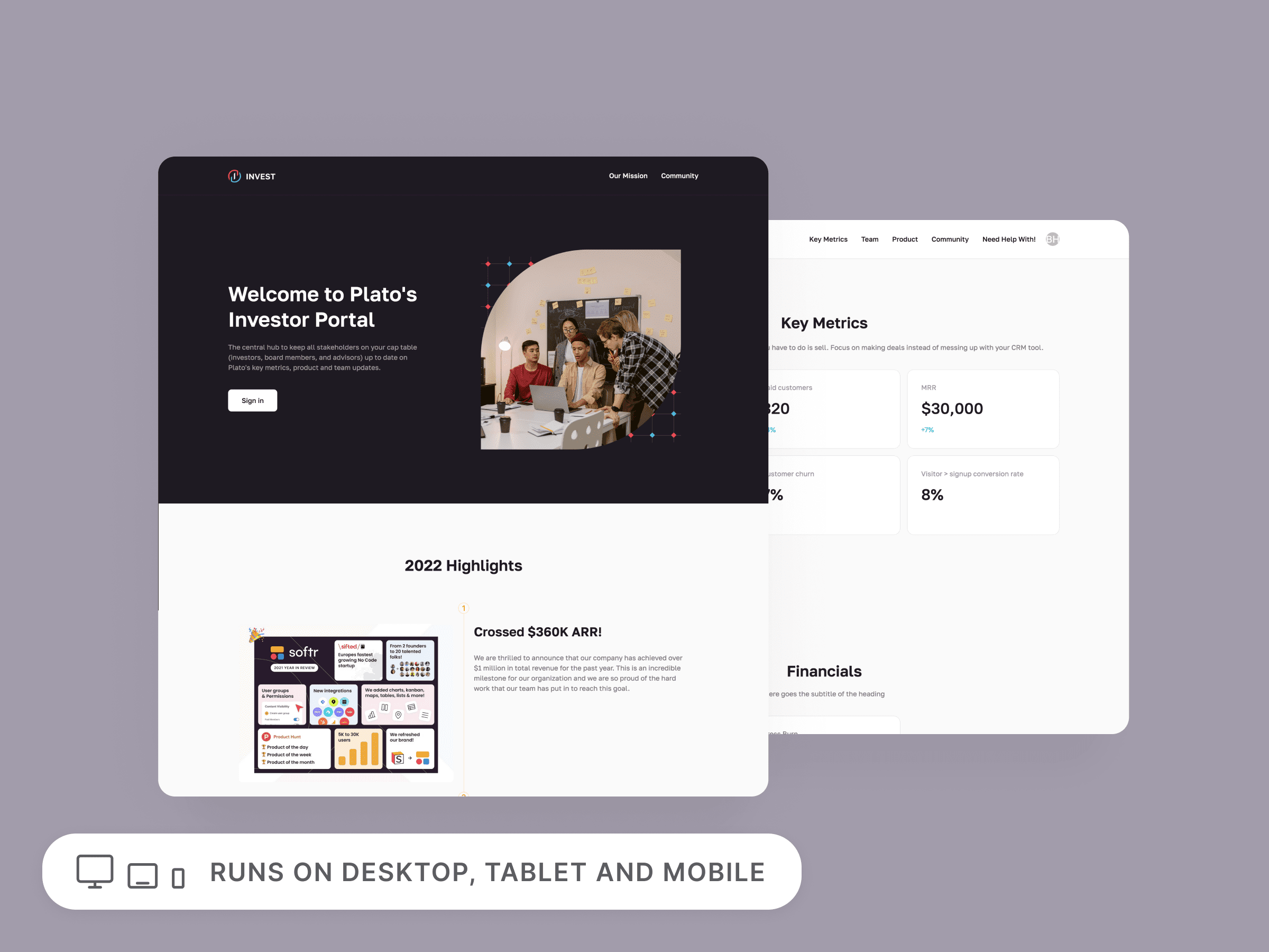 Free Investor Relations Management Template