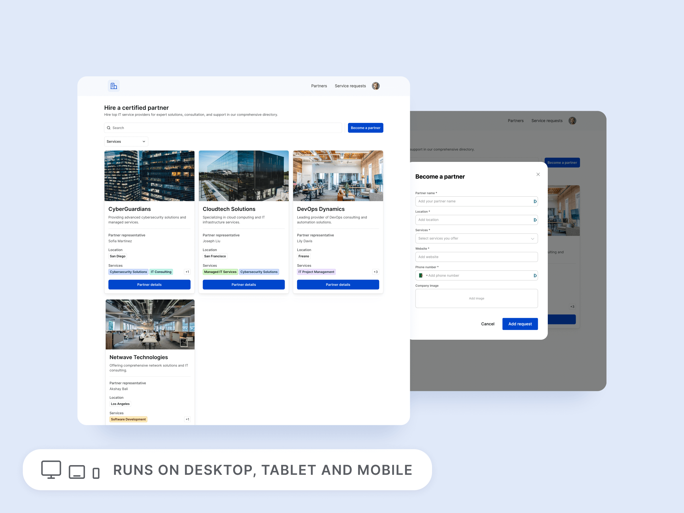 Free partner directory template - customize in minutes
