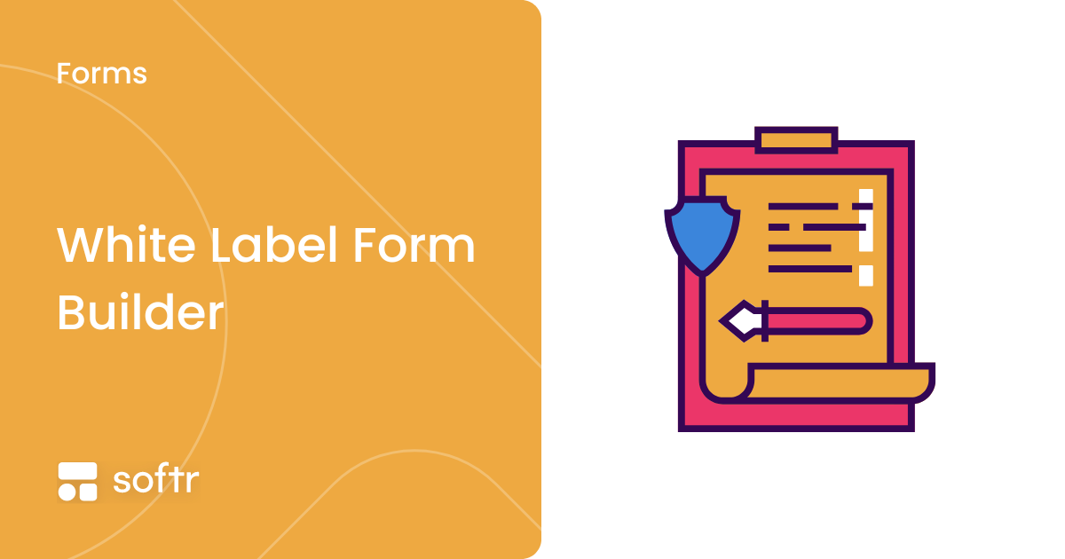 White form builder and designer for your company brand