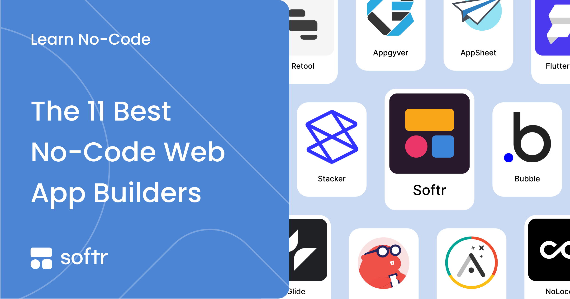 Top 11 No-Code Web App Builders (Tested for you)