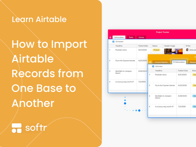 How to Import Airtable Records from one Base to Another