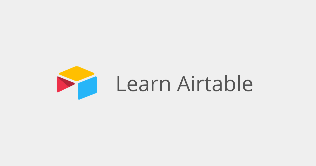 Guides and detailed articles to Learn everything about Airtable Guides and detailed articles to Learn everything about Airtable
