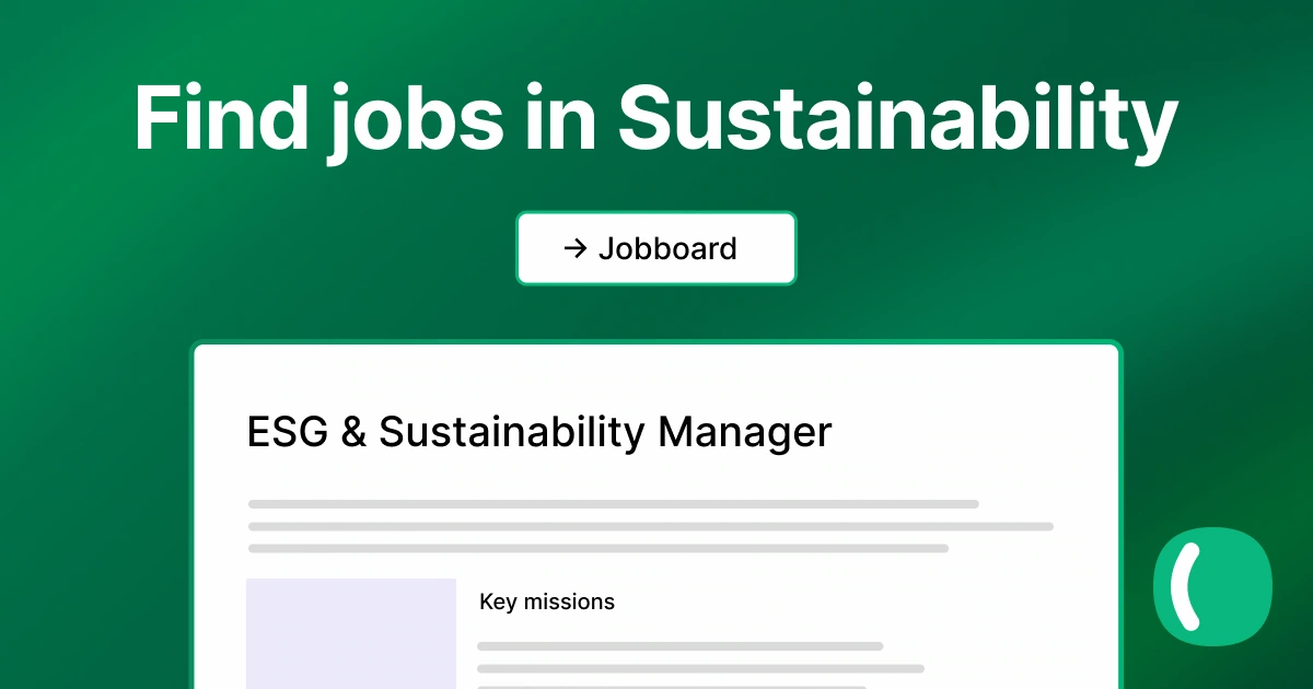 CSR Jobs: The platform for sustainability jobs