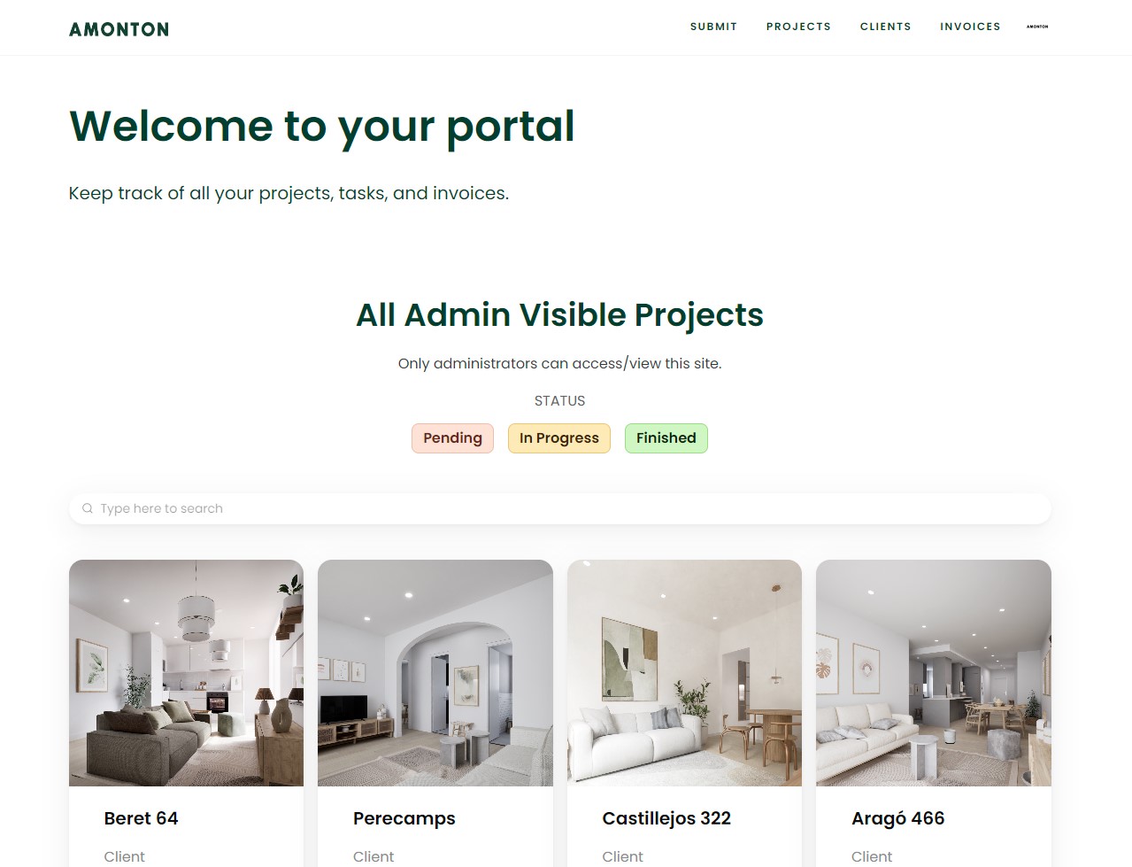 Tasa, rediseña, visualiza y reforma | Amonton