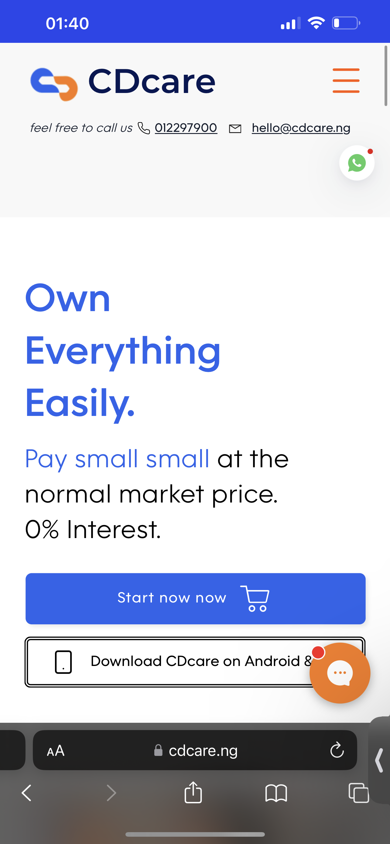 CDCare success story