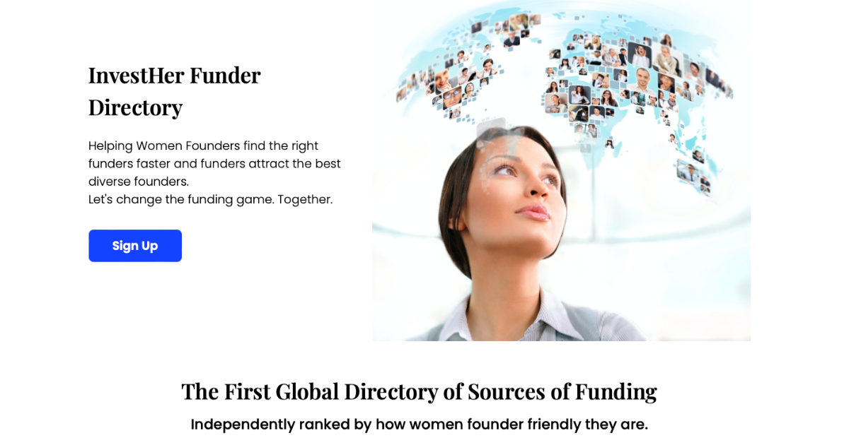 InvestHer Funder Directory Home