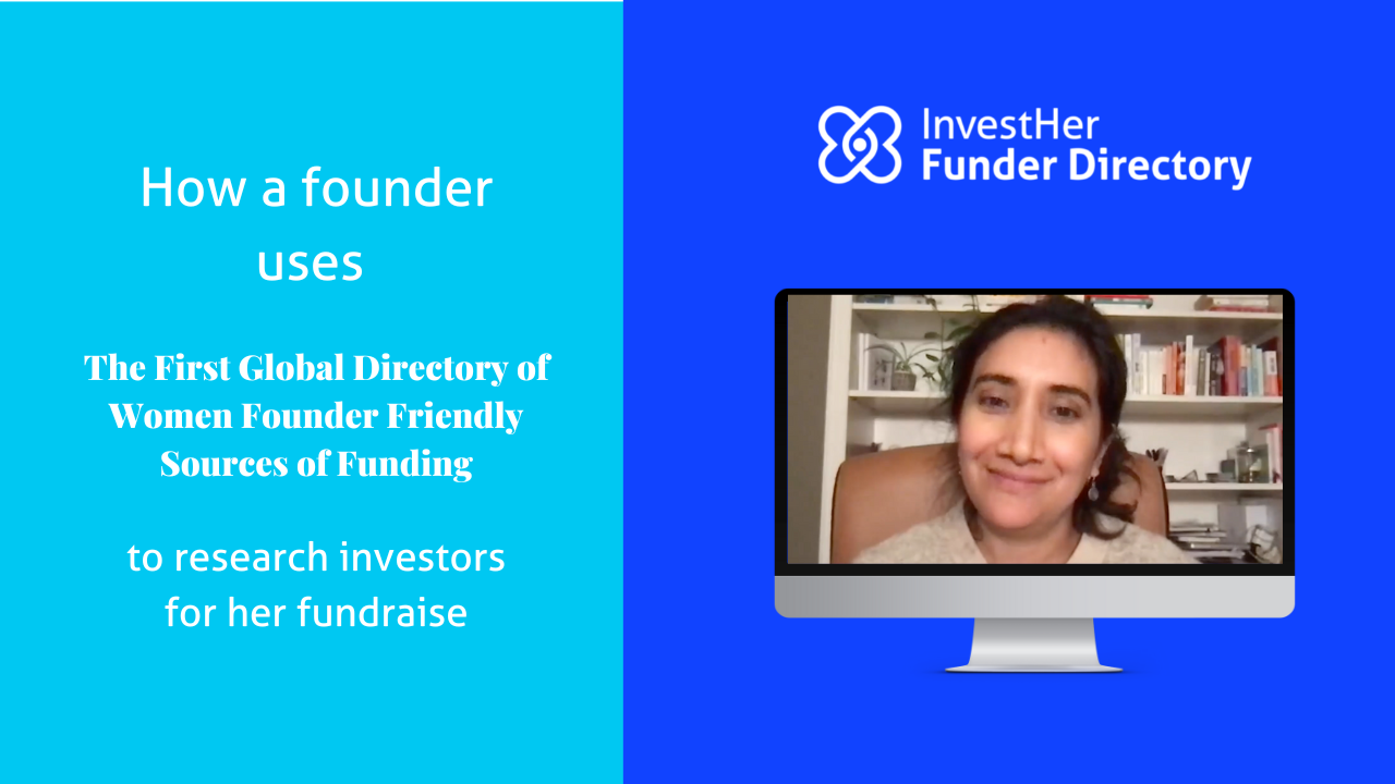 InvestHer Funder Directory Home