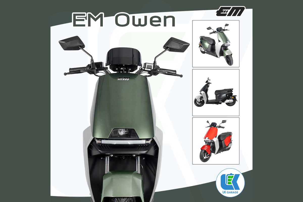 EM Owen มอเตอร์ไซค์ไฟฟ้า EV Bike | LK EV