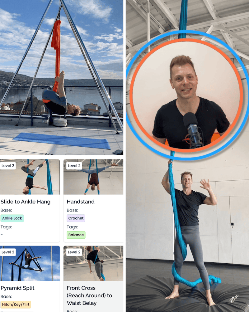 Aerial Compass: Online Silks Education